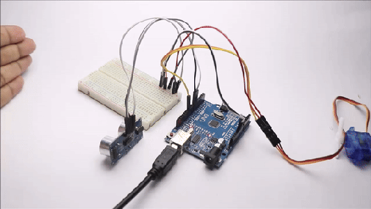 Arduino Distance Measuring Device In A Easy Way 5 Steps With Pictures Instructables 
