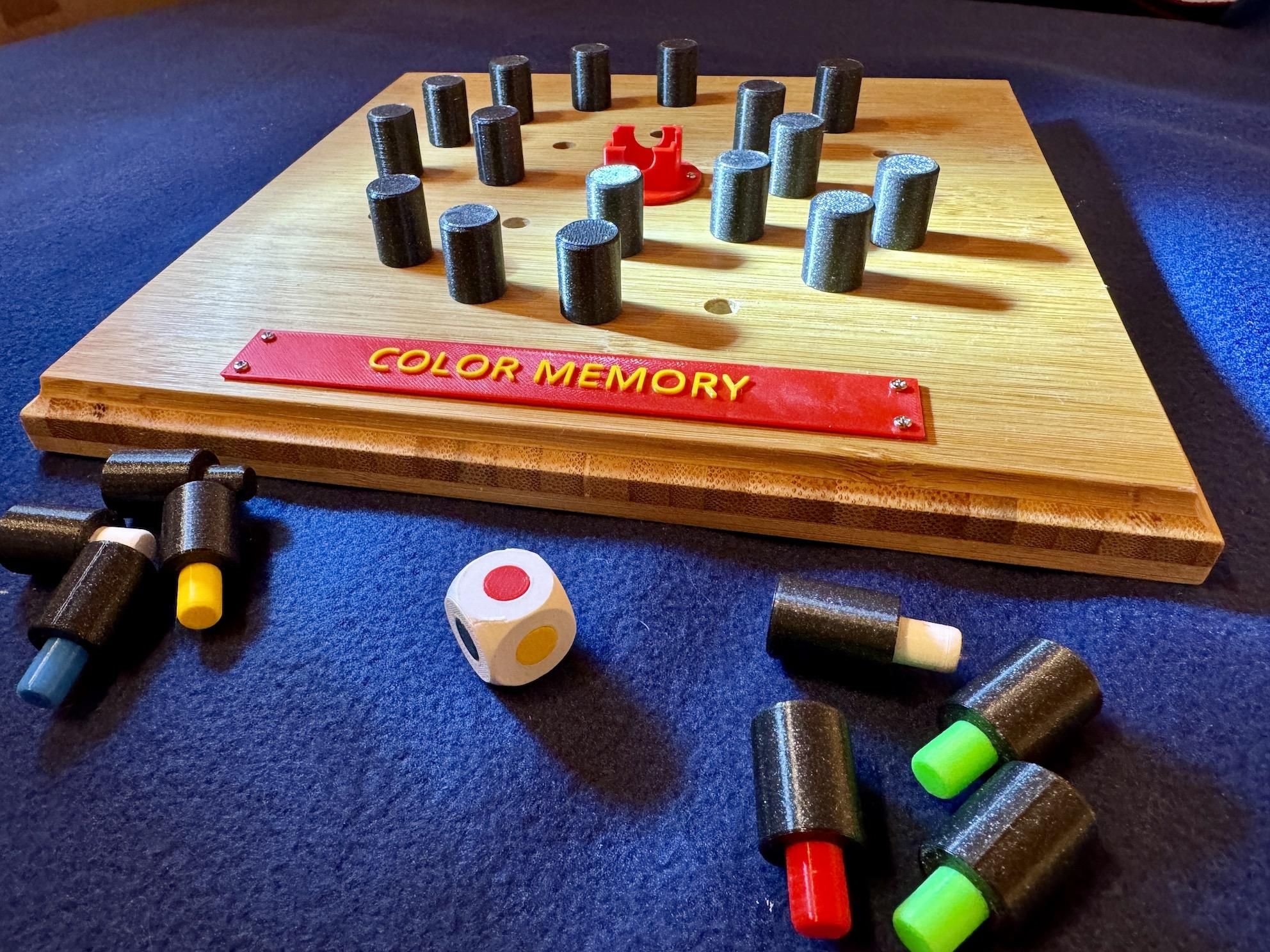 Color Memory - Family Game - Woodwork - 3D Printing : 12 Steps (with Pictures) - Instructables