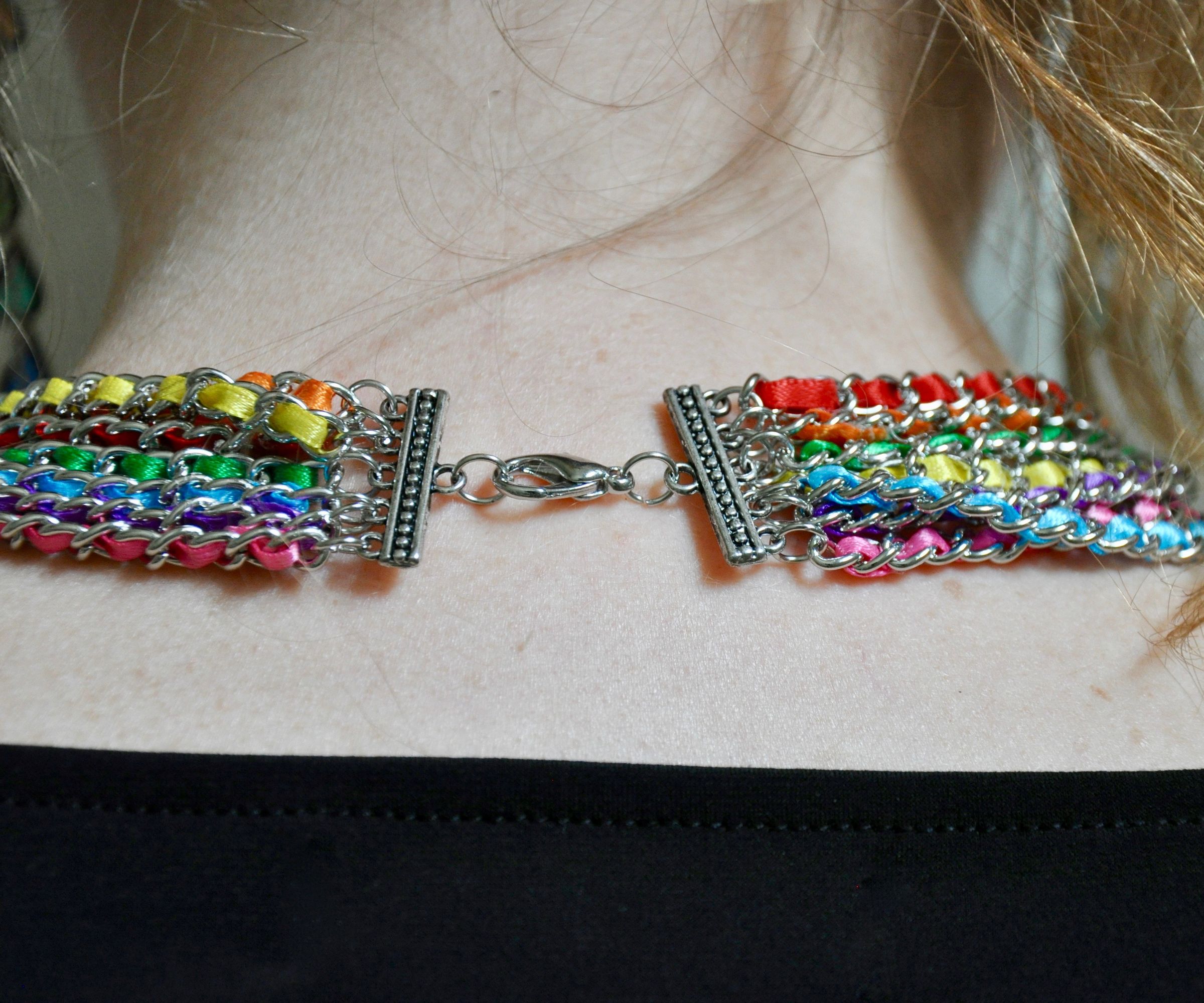 Ribbon Chain Necklace : 7 Steps (with Pictures) - Instructables