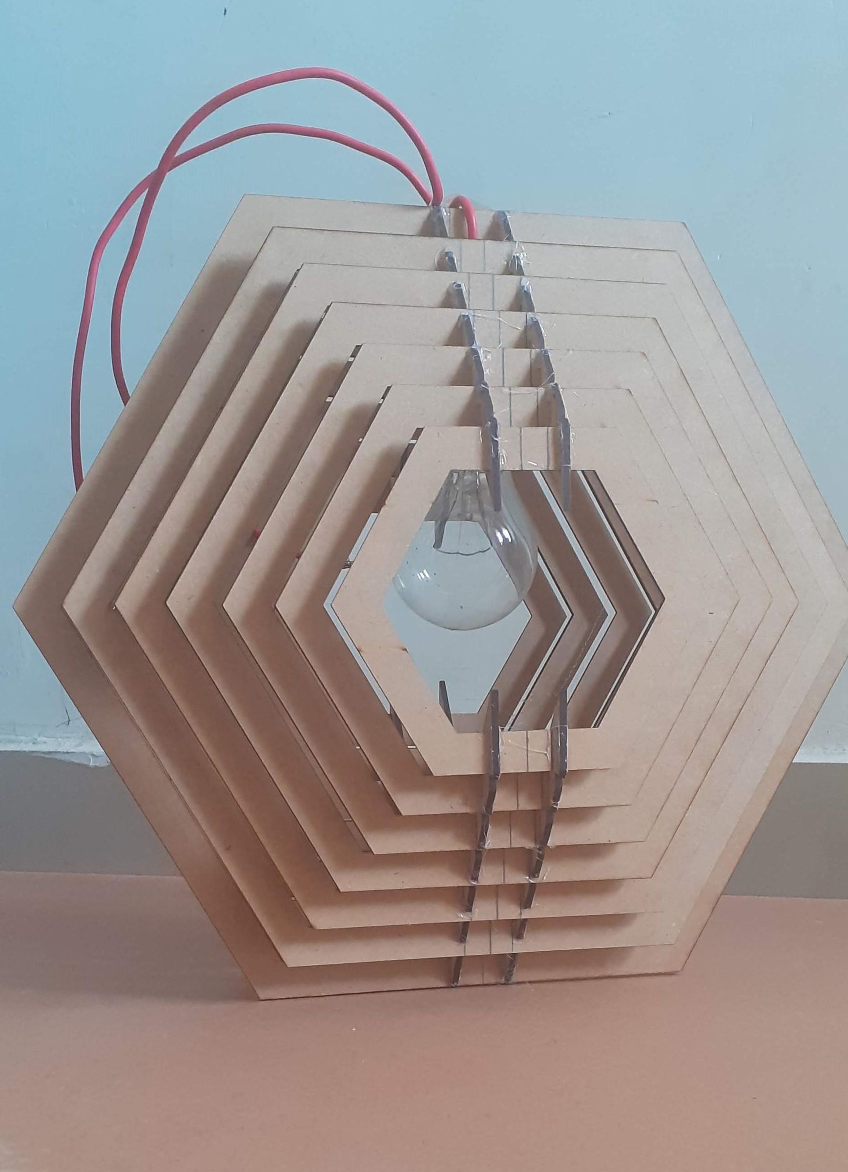 Hexagon Pattern Lamp : 6 Steps (with Pictures) - Instructables