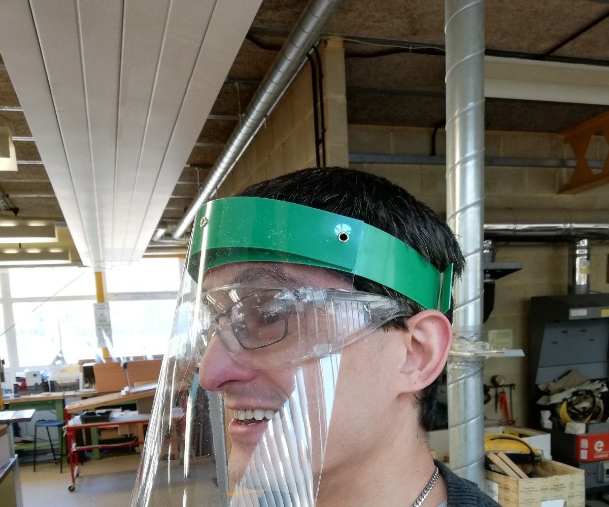 Medical Face Shield : 7 Steps - Instructables