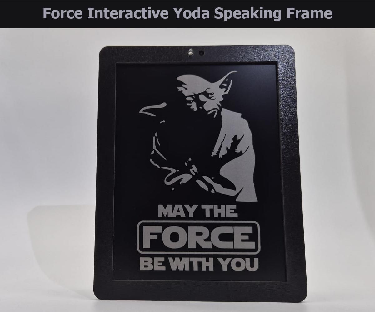 Force Interactive Yoda Speaking Frame : 7 Steps (with Pictures ...