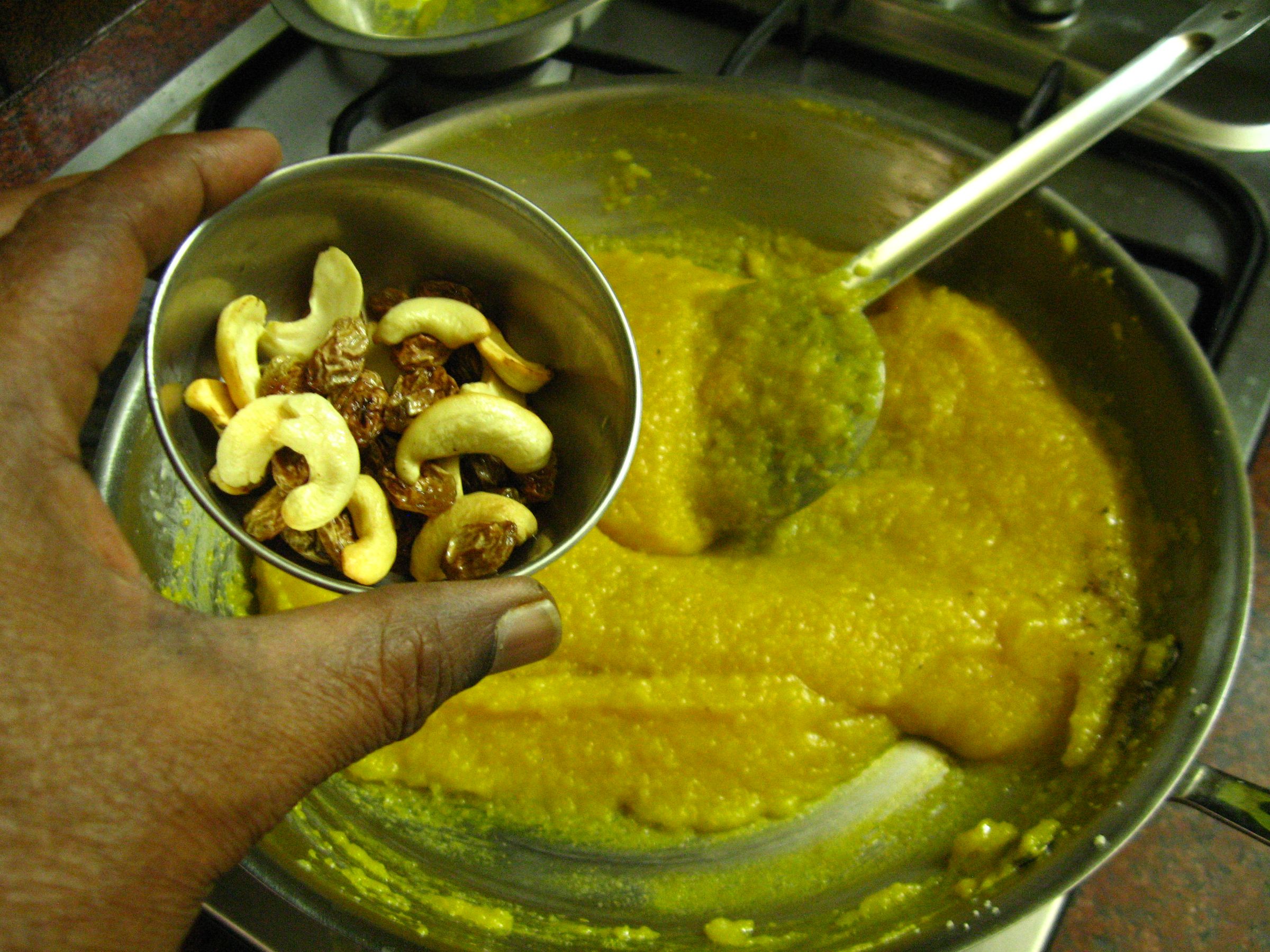 Mango Kesari : a Sweet Dish Prepared With Fully Ripe Mangoes : 9 Steps ...