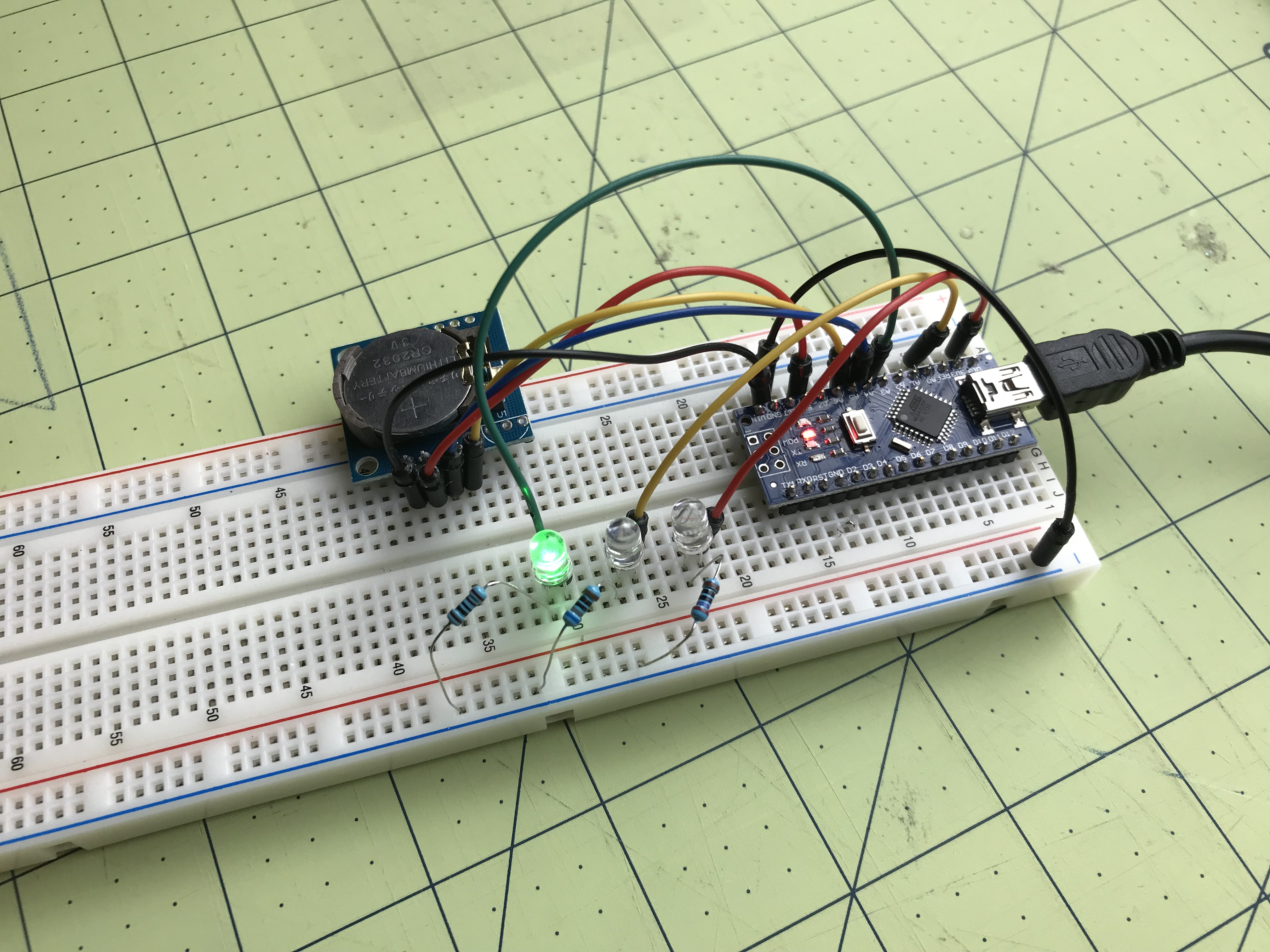 Light Up Clock for Kids - Green Means Go! Red, Stay in BED!!! : 5 Steps ...