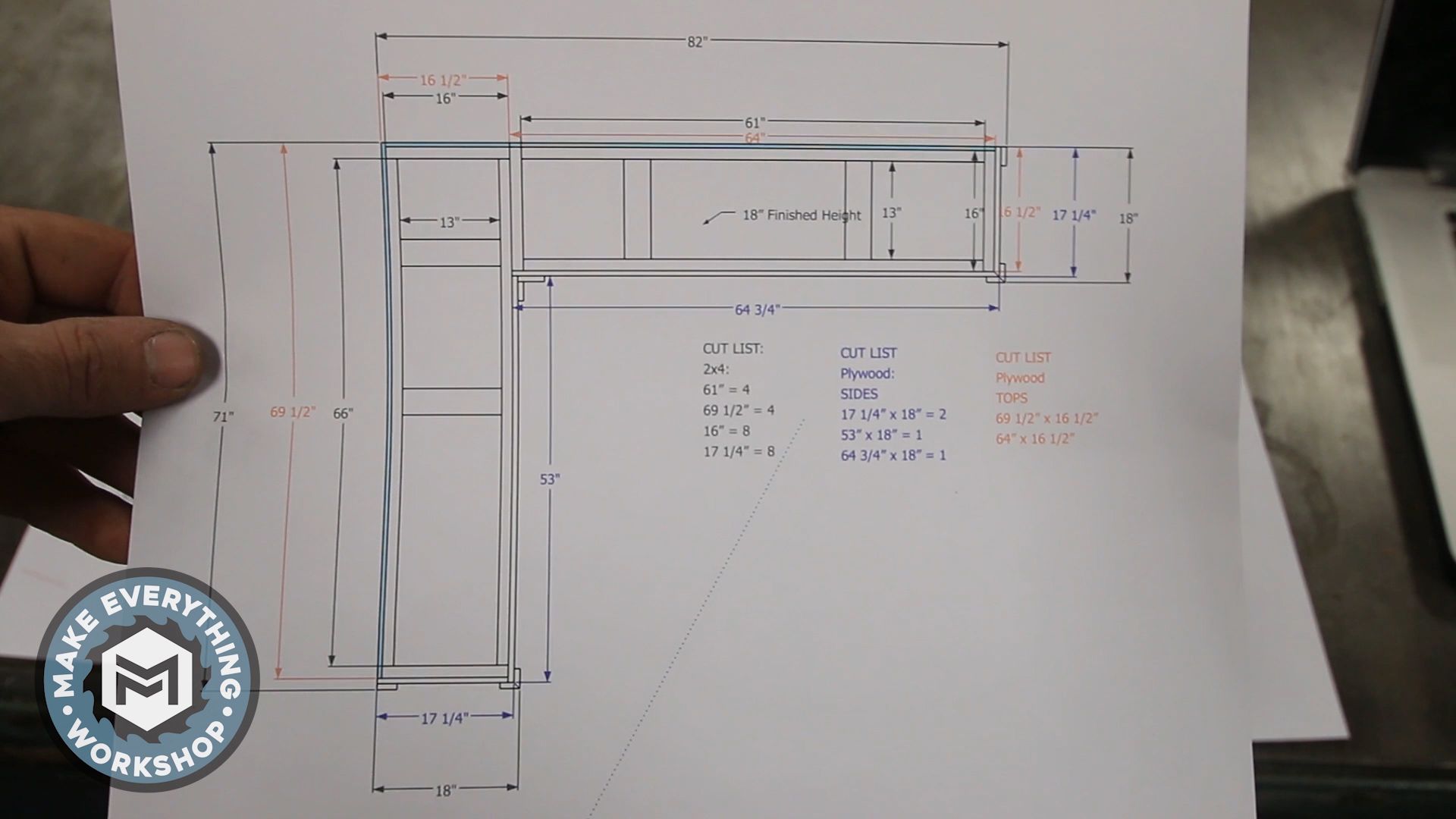 Making a Breakfast Nook (W/ Storage) & Kitchen Table : 18 Steps (with ...