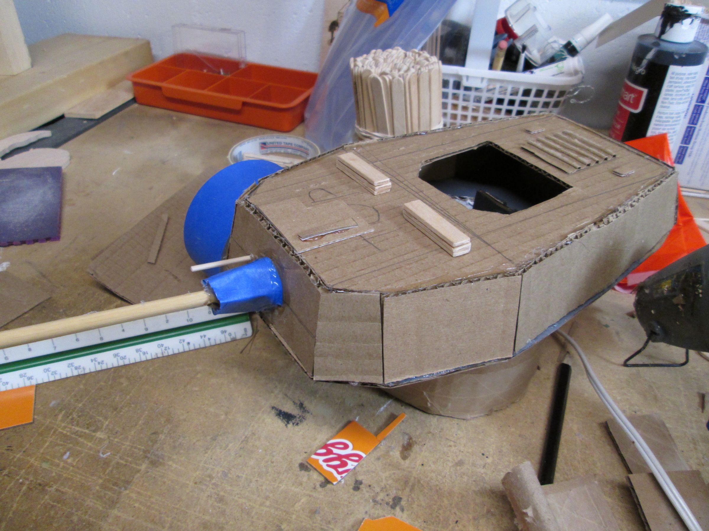Cardboard Armored Car : 12 Steps - Instructables