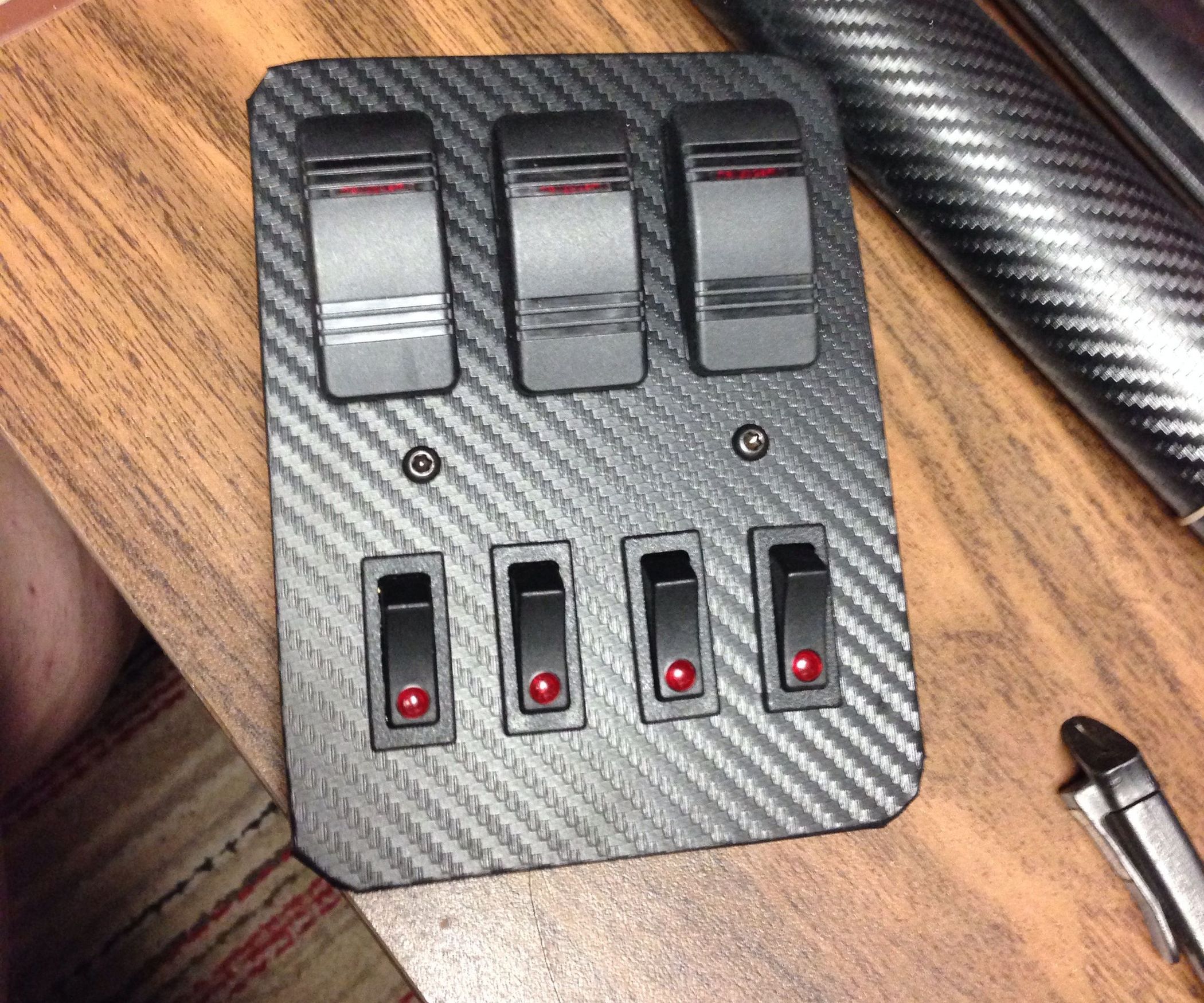 Chevy Blazer Switch Console : 5 Steps - Instructables