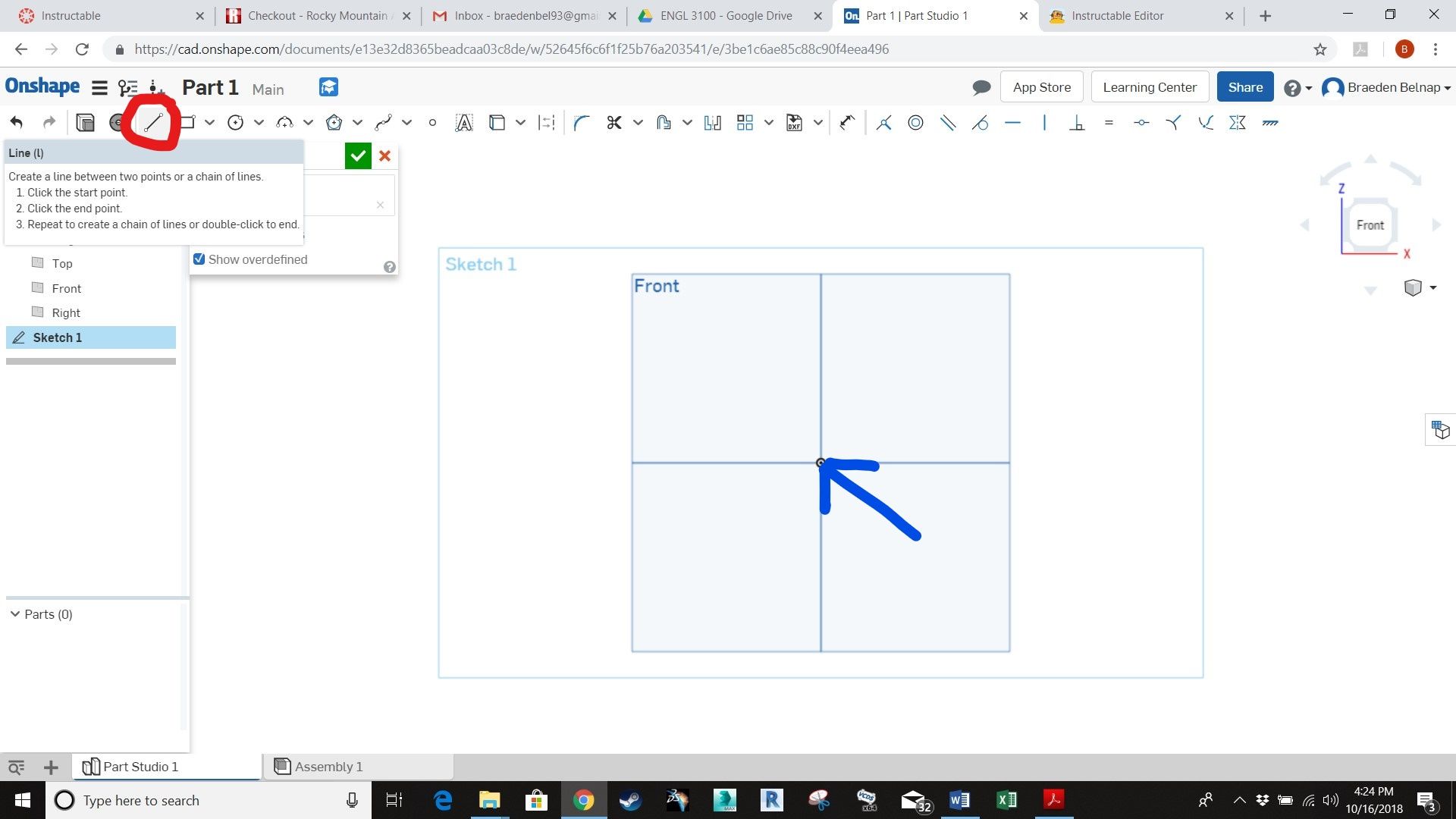 Creating a Basic 3D Model in Onshape : 8 Steps - Instructables