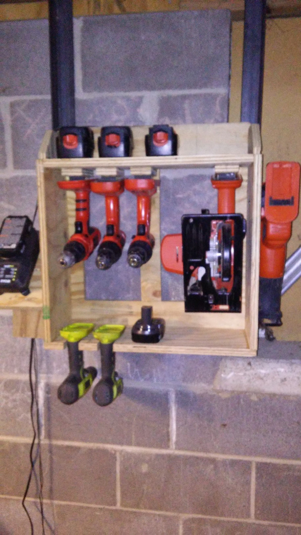 Cordless Tool Charging Station : 6 Steps (with Pictures) - Instructables