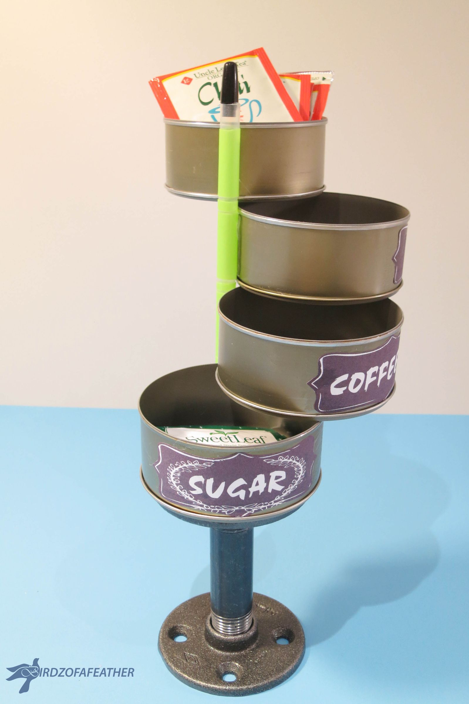 Tuna Can Swing Out Storage Tower : 17 Steps (with Pictures) - Instructables