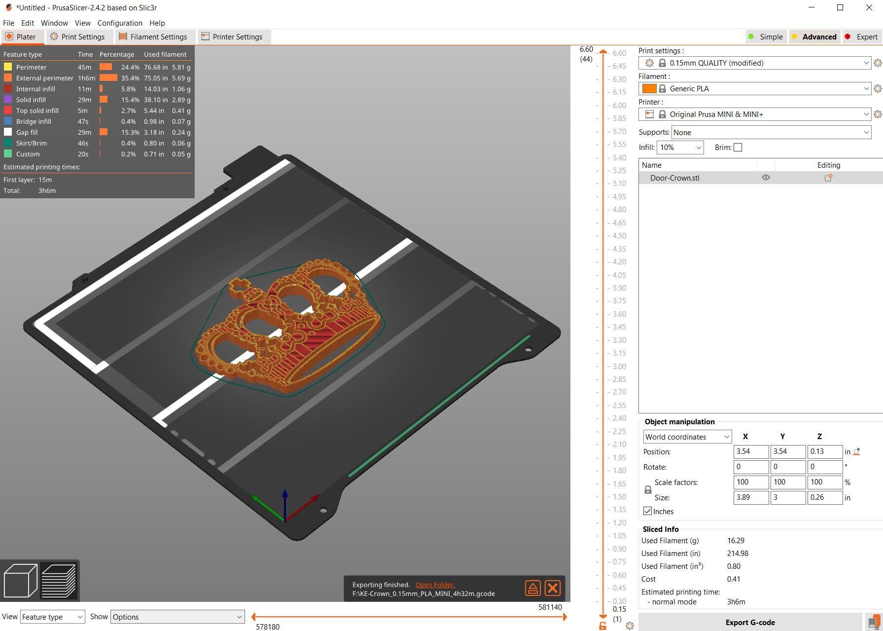 Making Architectural Details With a 3D Printer : 4 Steps (with Pictures ...