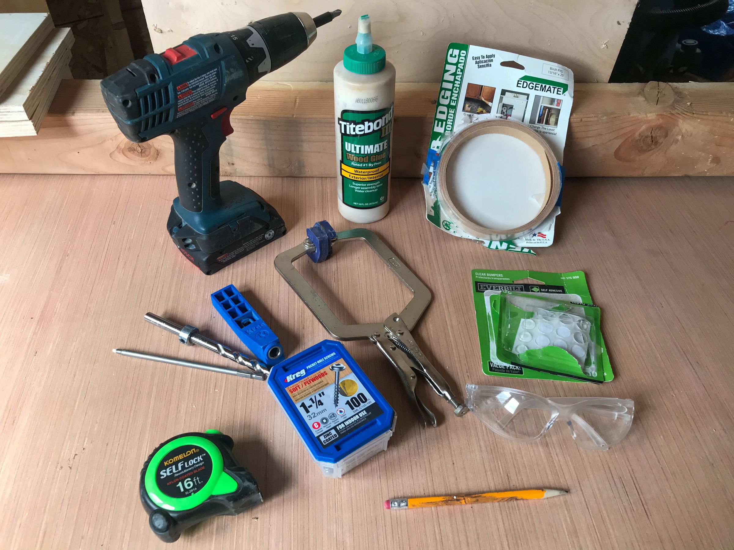 DIY Simple Standing Desk - Keyboard & Monitor Stands : 15 Steps (with ...