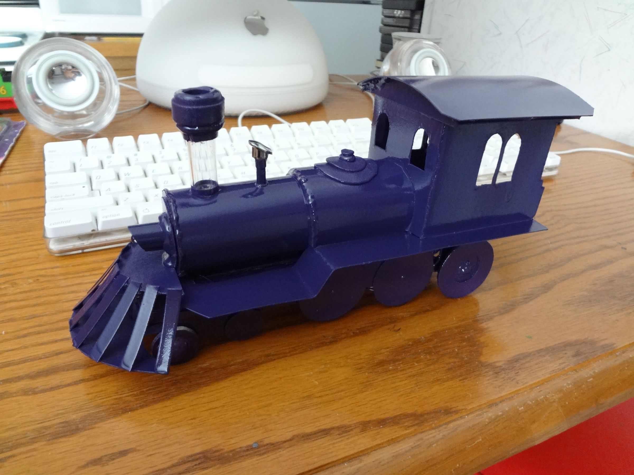 Train Locomotive Made Out of Cardboard With Electric Motor. : 5 Steps ...