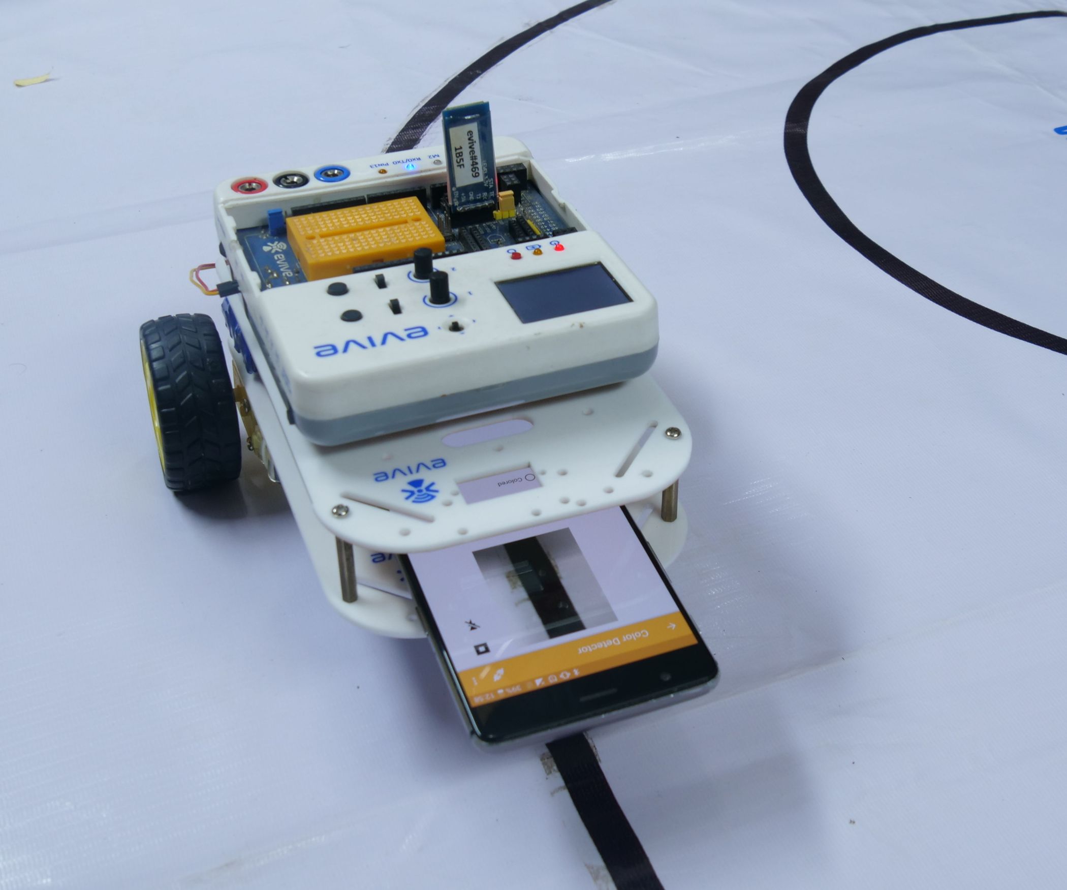 Line Following Robot Using Smartphone's Camera : 8 Steps - Instructables