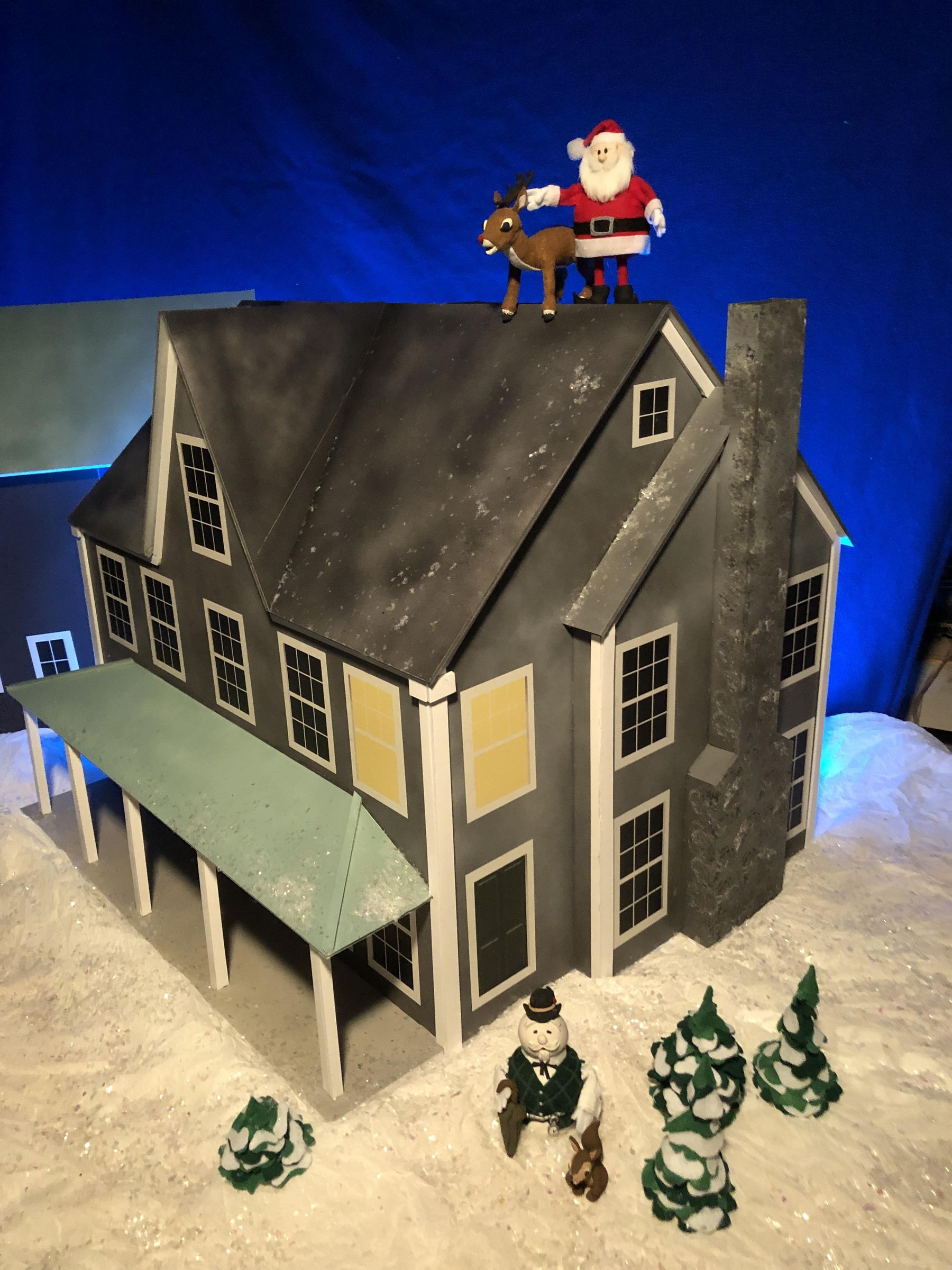 Creating Rudolph the Red Nosed Reindeer Figures for Christmas Card : 18 ...