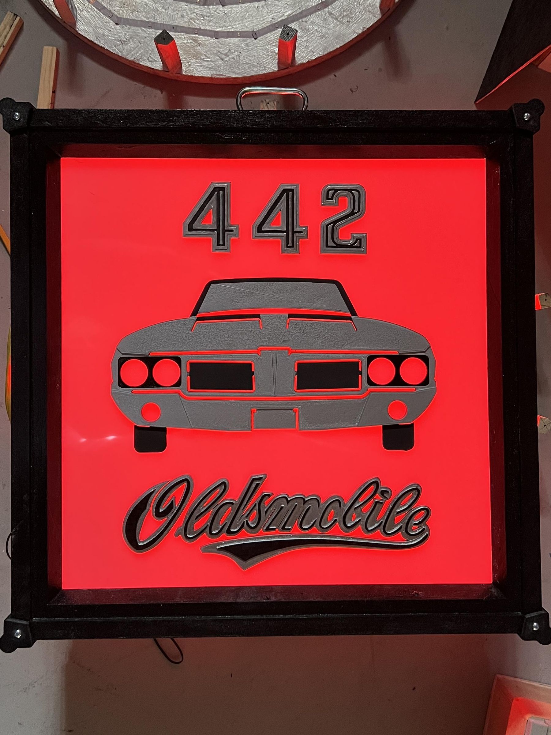 Garage Art Muscle Car Signs : 6 Steps - Instructables