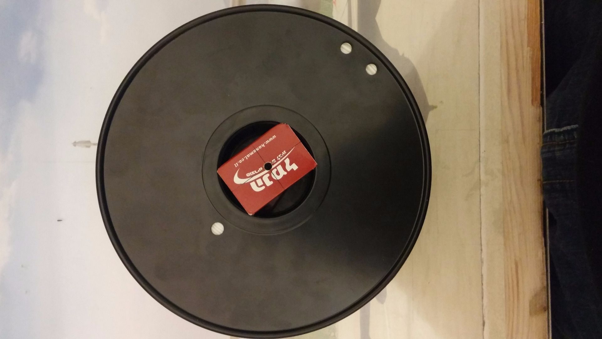 3D Printing Filament Spool Holder Made Out of Spool's Box : 8 Steps ...