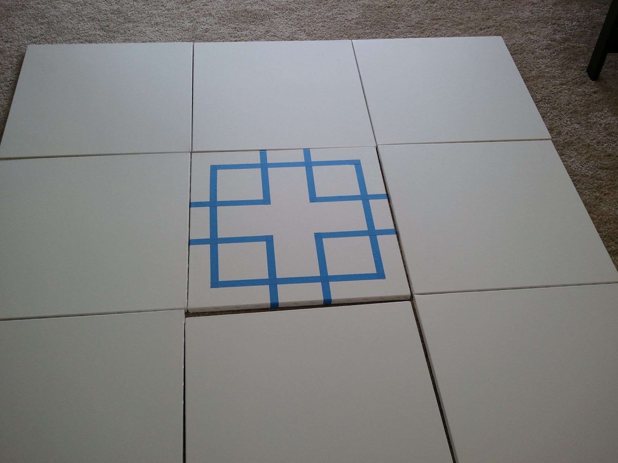 Geometric Canvas Art! : 3 Steps (with Pictures) - Instructables