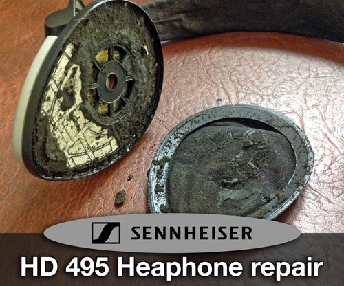 SENNHEISER HD 495 Headphones Repair : 8 Steps - Instructables