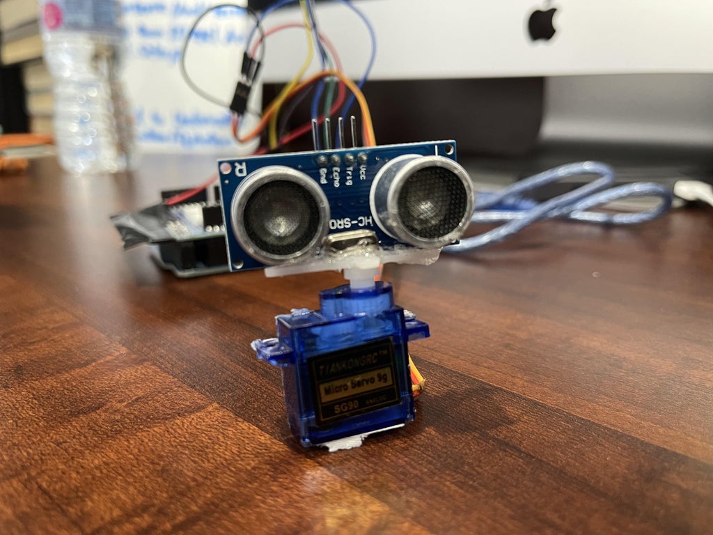 Radar System Using Ultrasonic Sensor Arduino Uno 50 Off