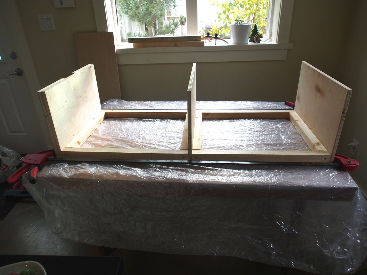 Bed, Table, and Benches for Camper Van - All in One! : 19 Steps (with ...