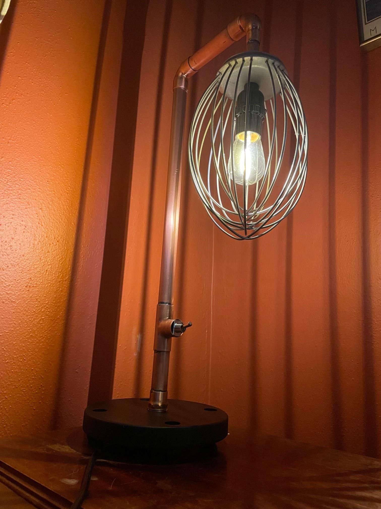 Turn an Industrial Whisk Into a Lamp : 8 Steps (with Pictures ...