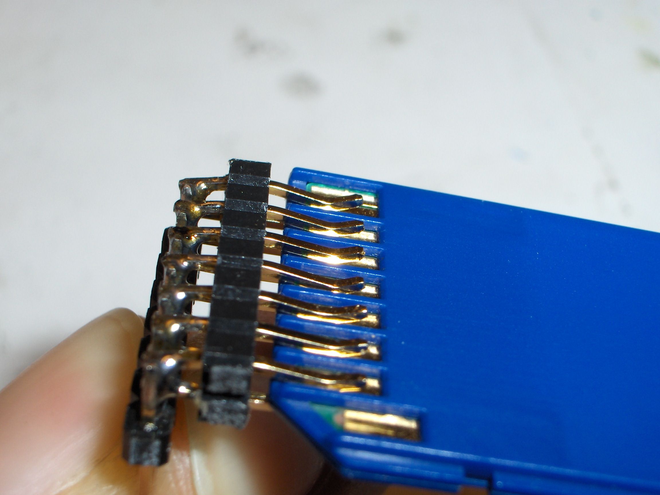 Cheap DIY SD Card Breadboard Socket : 8 Steps - Instructables