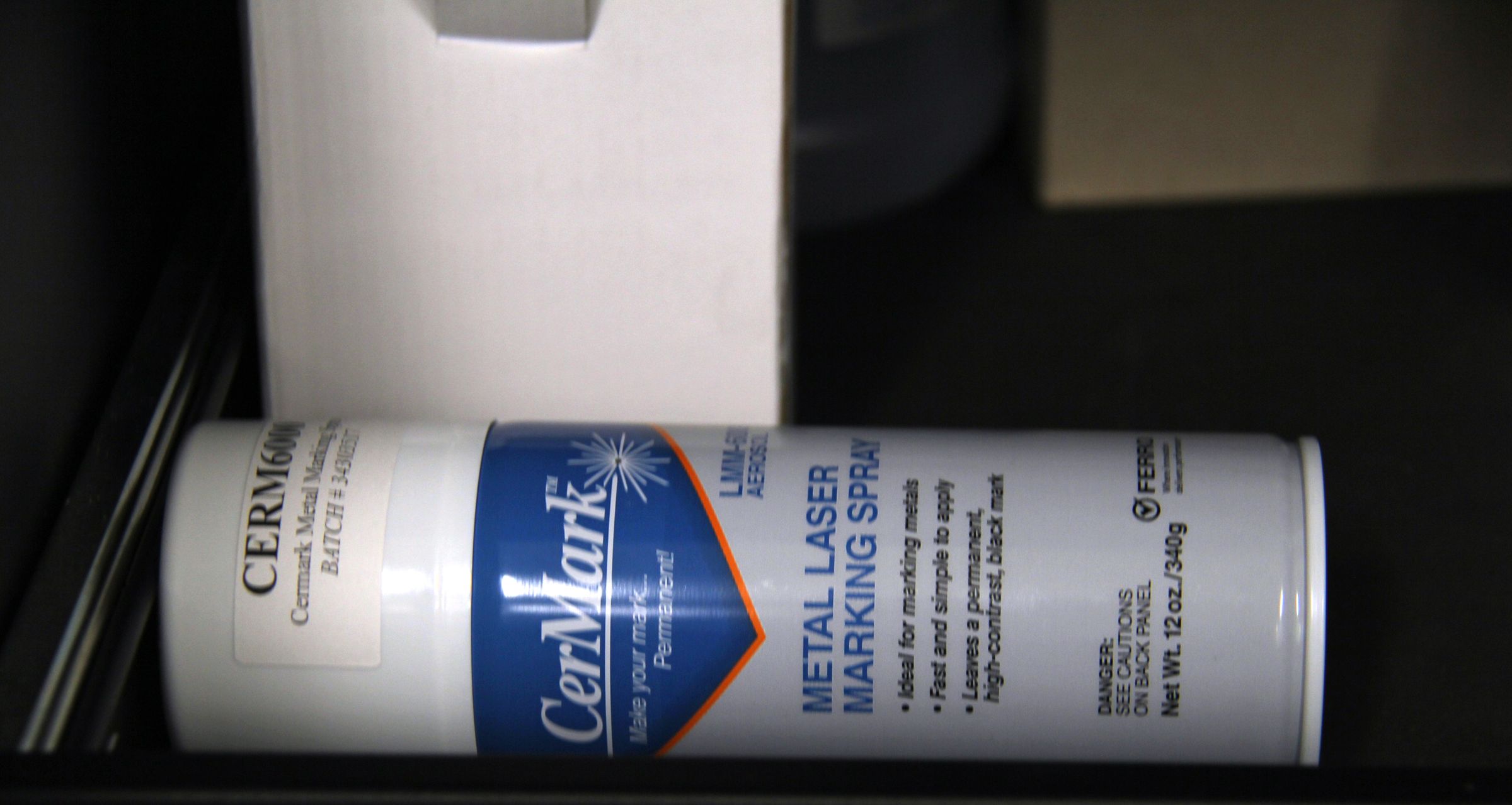 Laser Engraving Stainless Steel With CerMark Spray : 6 Steps (with ...