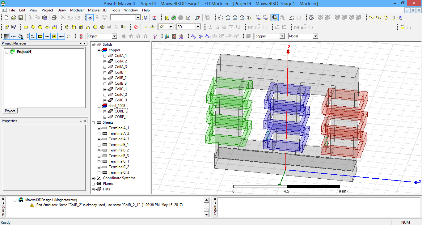 Three Phase Transformer Design Using Ansys Maxwell : 11 Steps ...