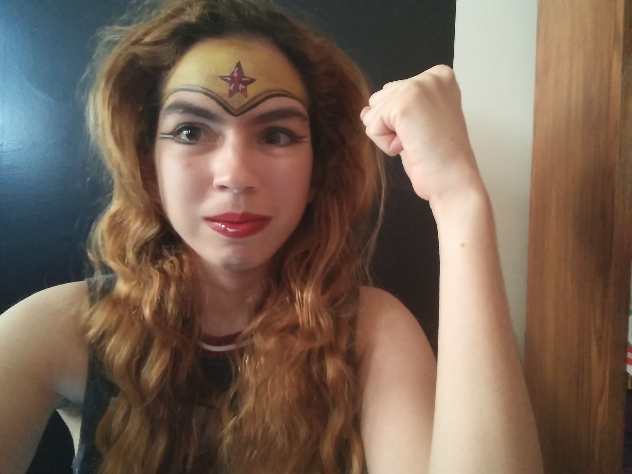 Wonder Woman Face Paint : 8 Steps (with Pictures) - Instructables