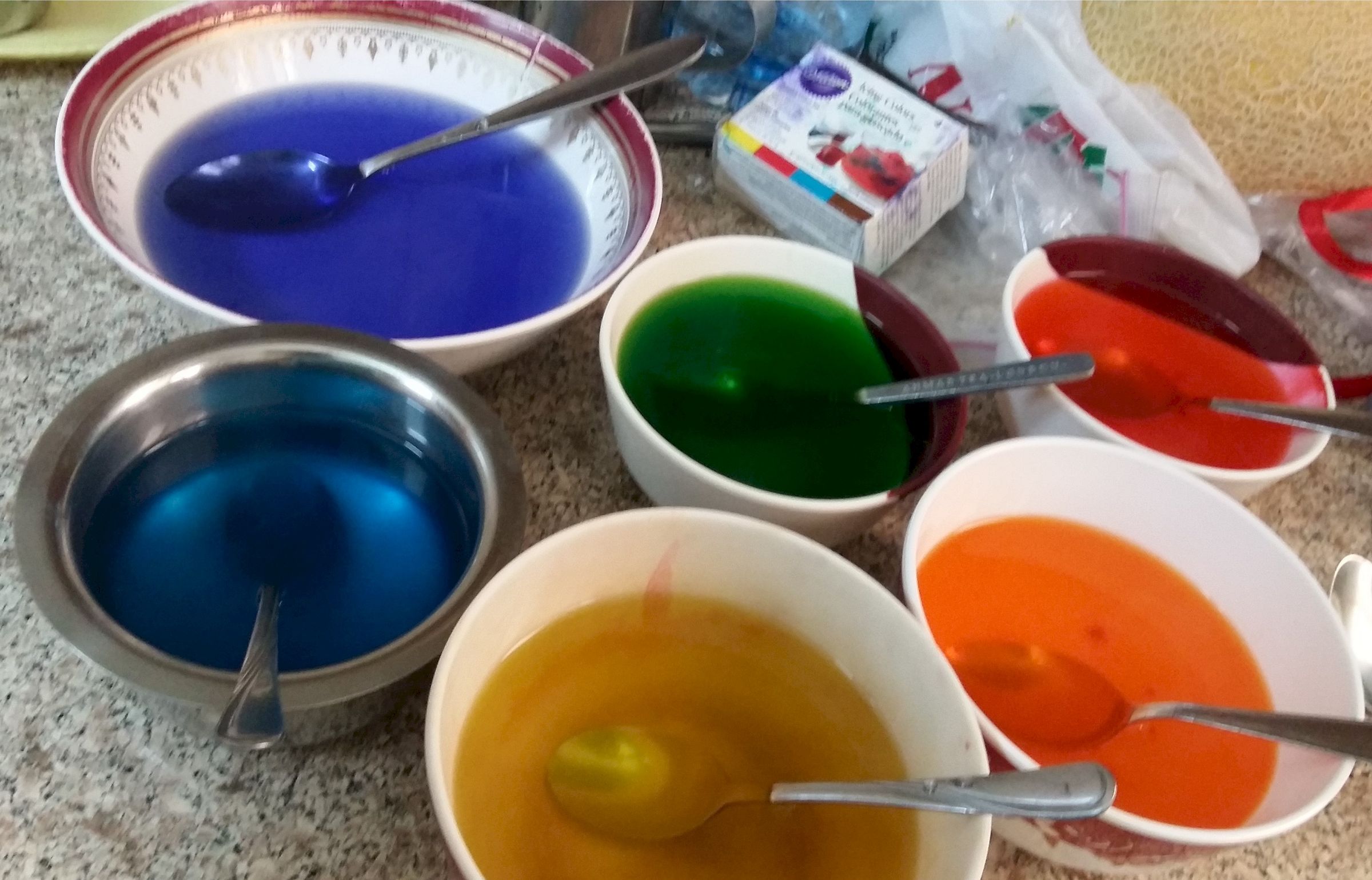 Rainbow Agar-agar : 4 Steps - Instructables