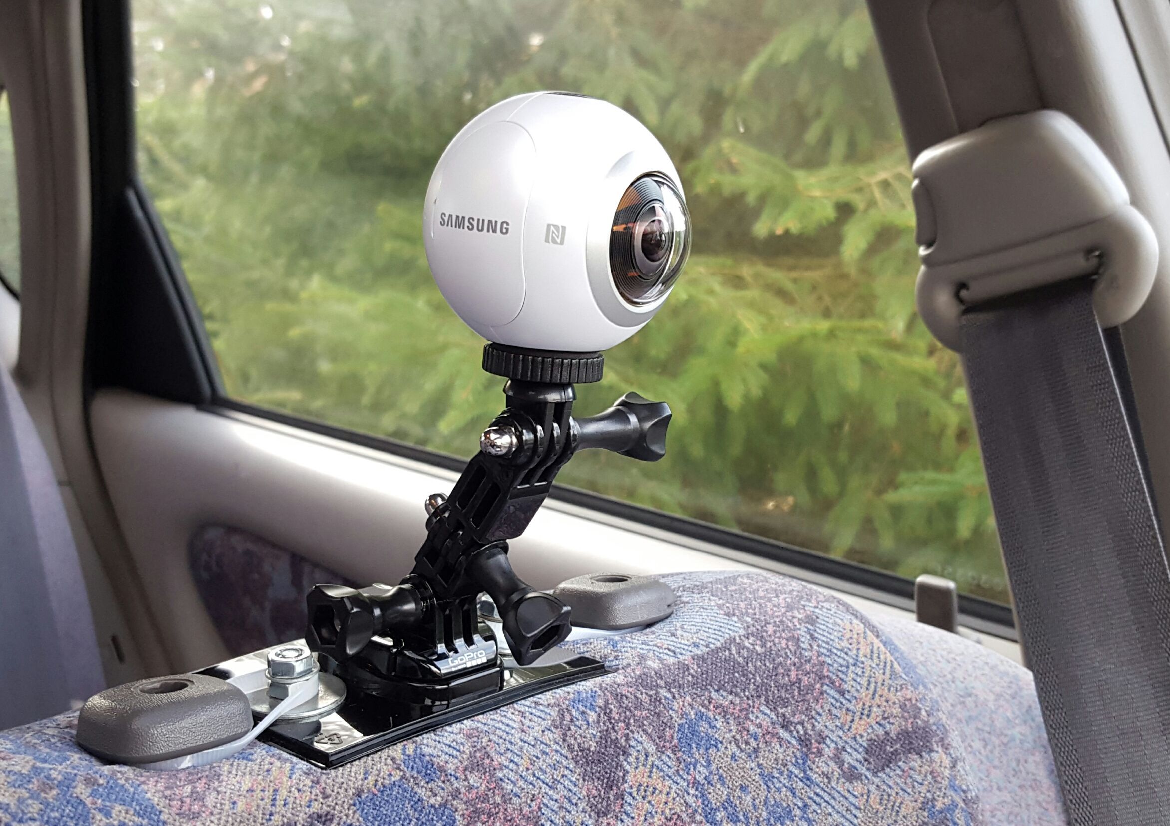 GoPro / Gear 360 Car Headrest Mount : 4 Steps (with Pictures ...