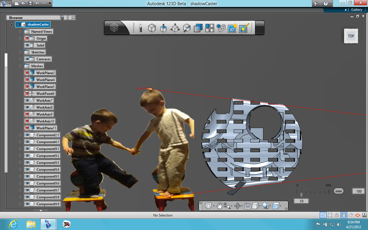 Generate a Unique Shadow Casting Sculpture : 7 Steps (with Pictures ...