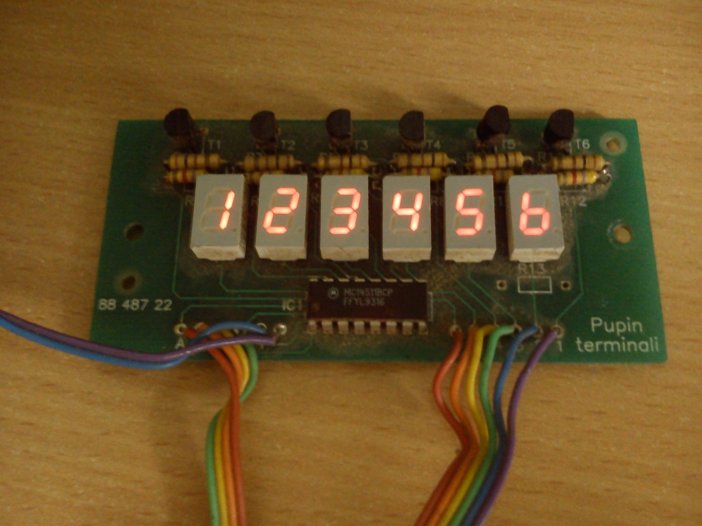 Driving Multiplexed 7 Segment Display : 4 Steps - Instructables