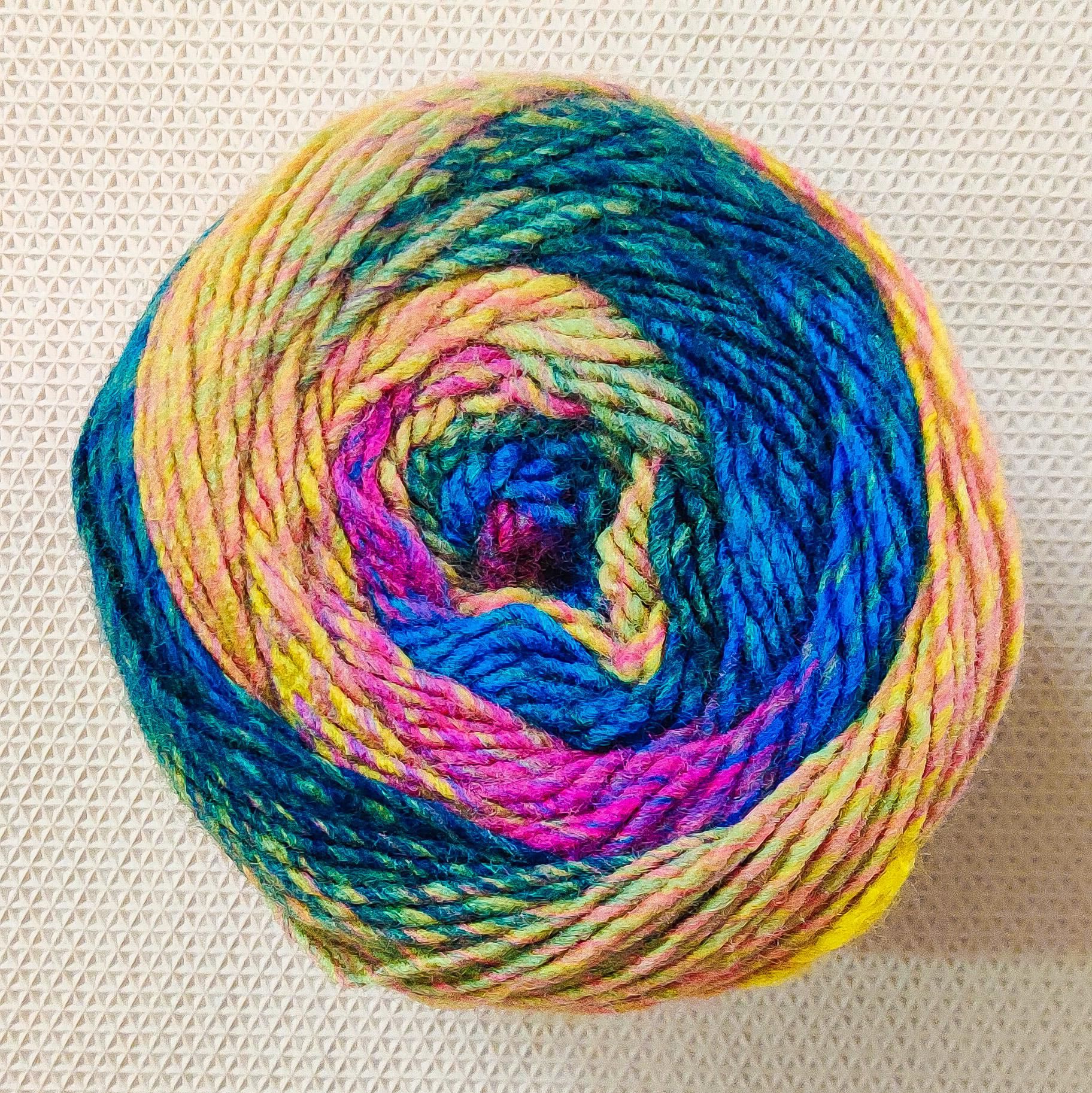 Crochet Ridged Rainbow Ripple Blanket : 5 Steps (with Pictures ...