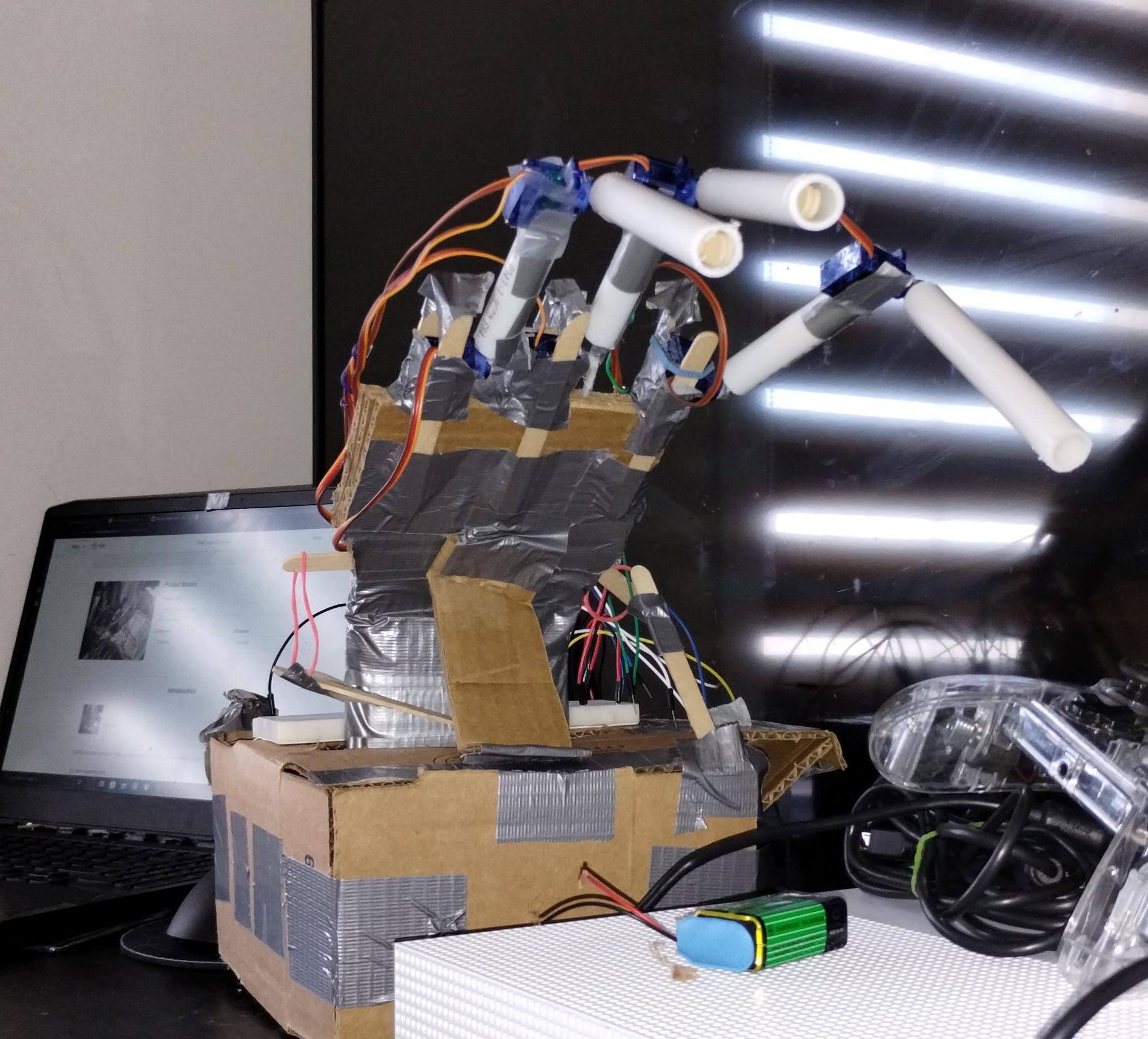 Arduino Bionic Hand 5 Steps Instructables