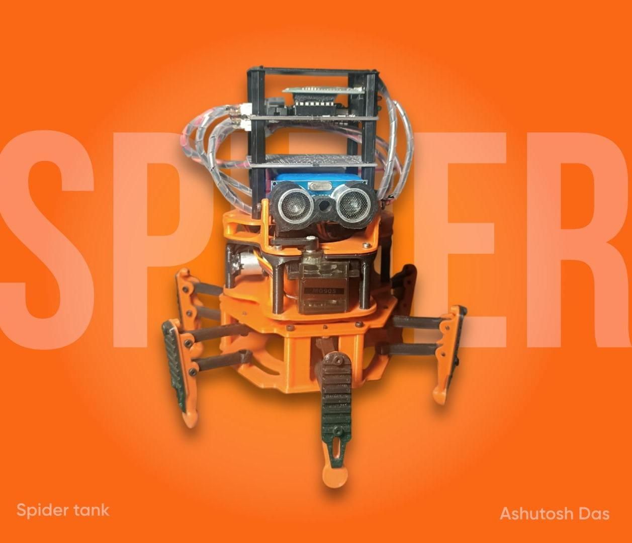Spider Tank Robot : 10 Steps (with Pictures) - Instructables