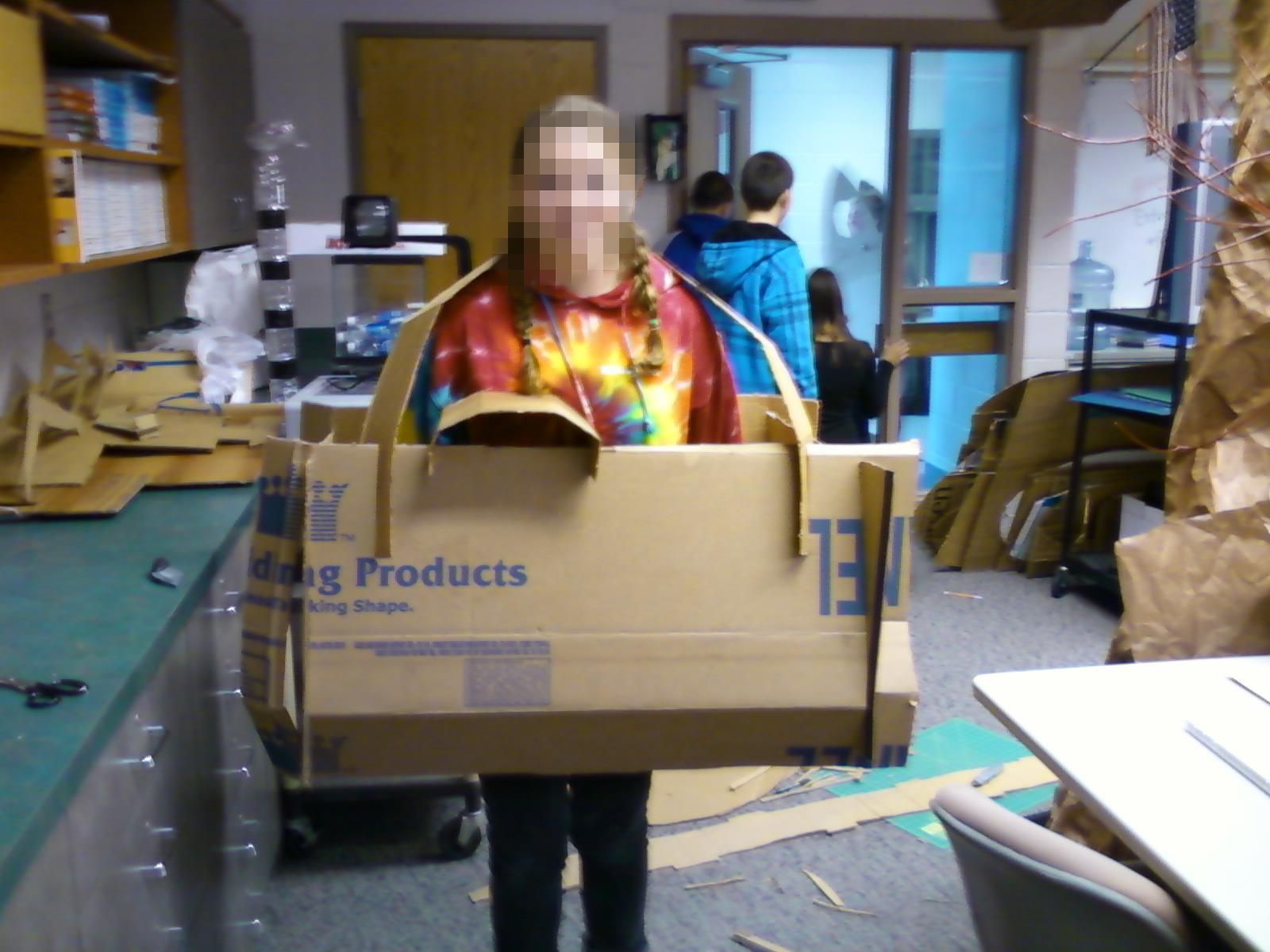 Colossal Cardboard Camera-Flat Pack Construction : 8 Steps - Instructables