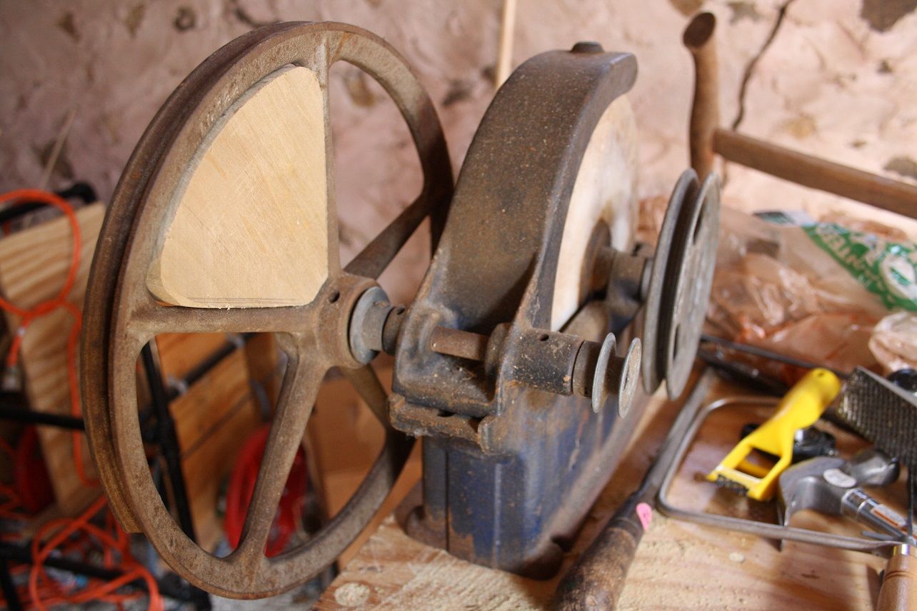Convert a Grindstone to Treadle Power : 8 Steps (with Pictures ...