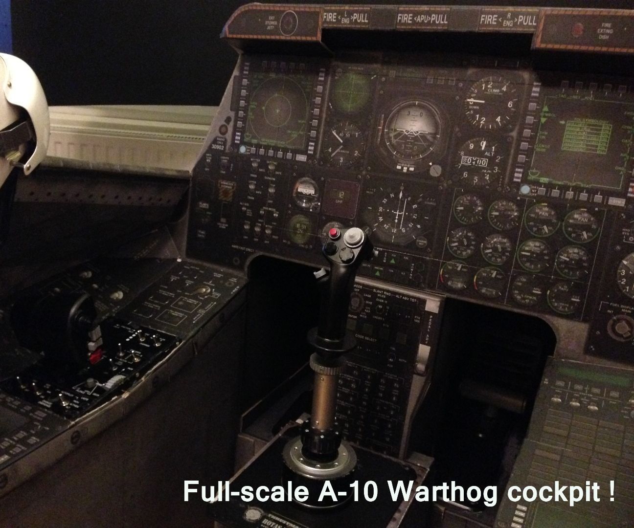 A-10 Jet Aircraft Cardboard Cockpit Replica : 5 Steps (with Pictures ...