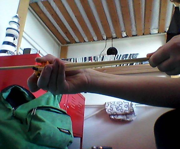 Knex Tiny Extremely Powerfull Arrow Launcher : 3 Steps - Instructables