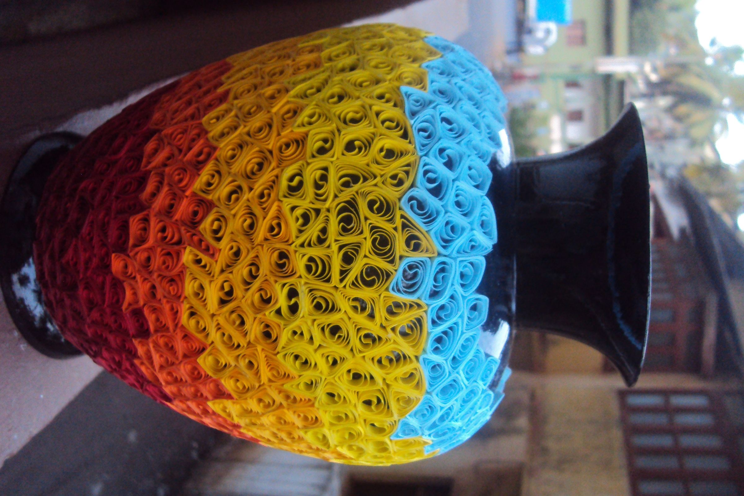 Paper Quilled Vase : 9 Steps (with Pictures) - Instructables