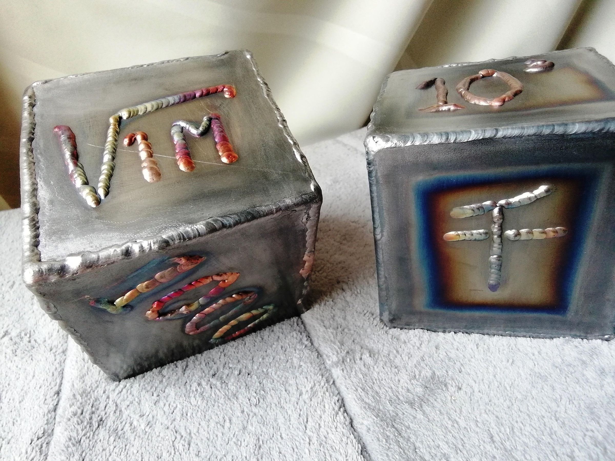 Colorful Copper on Useless Dice : 8 Steps (with Pictures) - Instructables