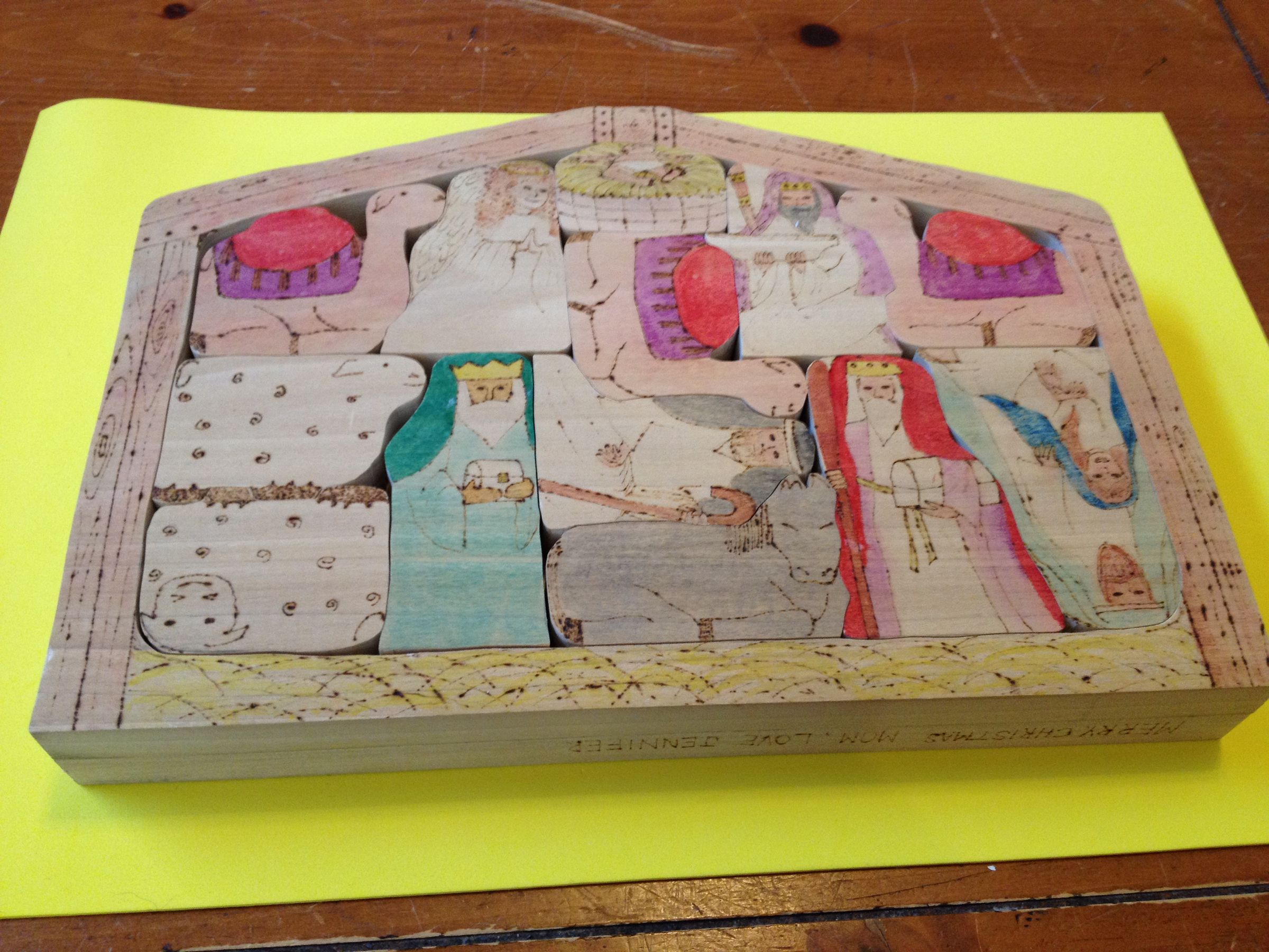 Puzzle Piece Nativity : 5 Steps - Instructables