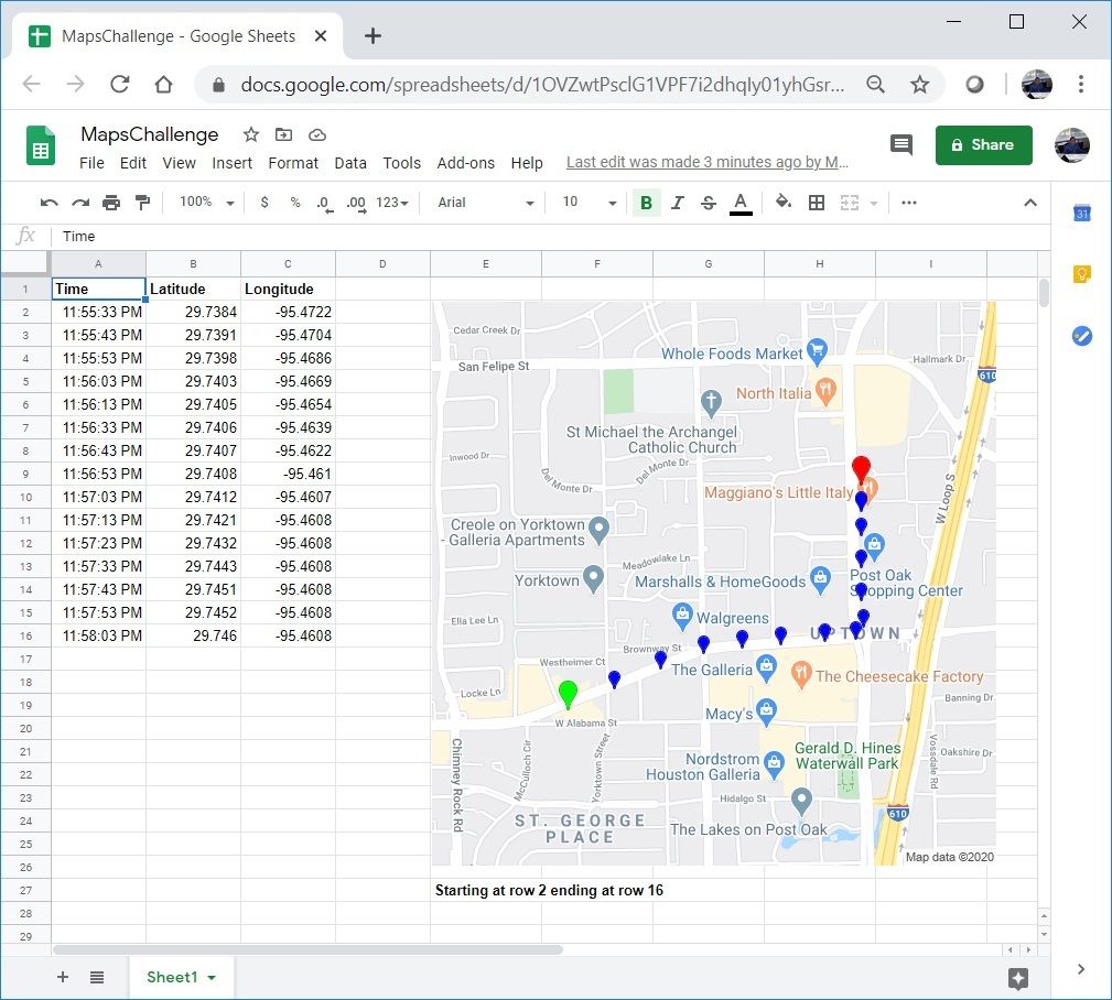 Easily Add Google Maps to Your Google Sheets Automatically and for Free ...