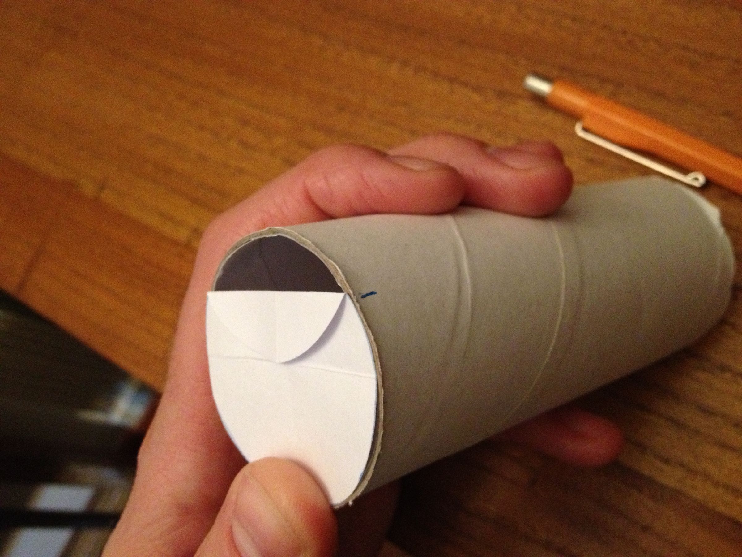 Carpet Tube Lincoln Log Style Log Fort or House : 6 Steps (with ...