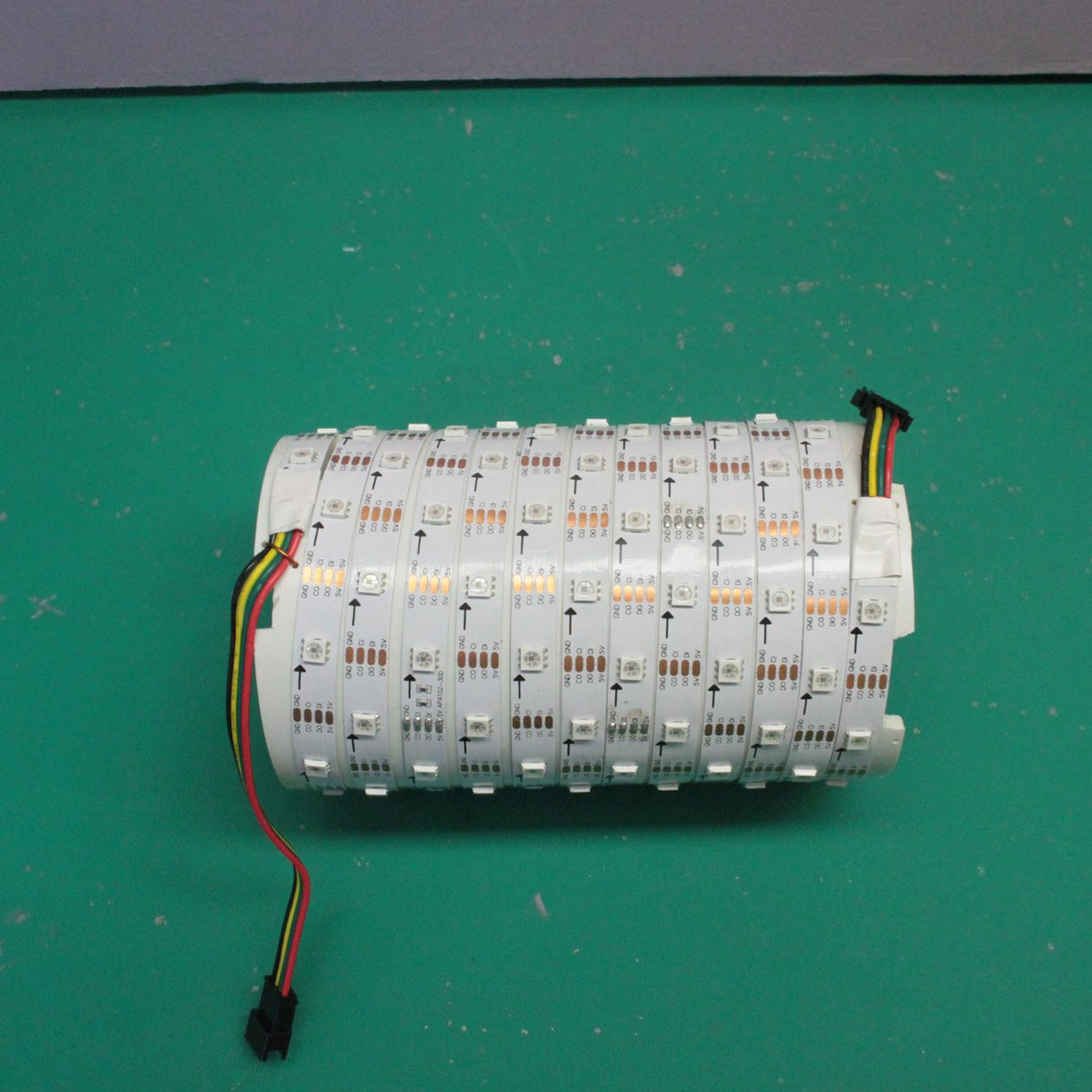 Glass Hexagon LED Pixel Fixture : 8 Steps (with Pictures) - Instructables