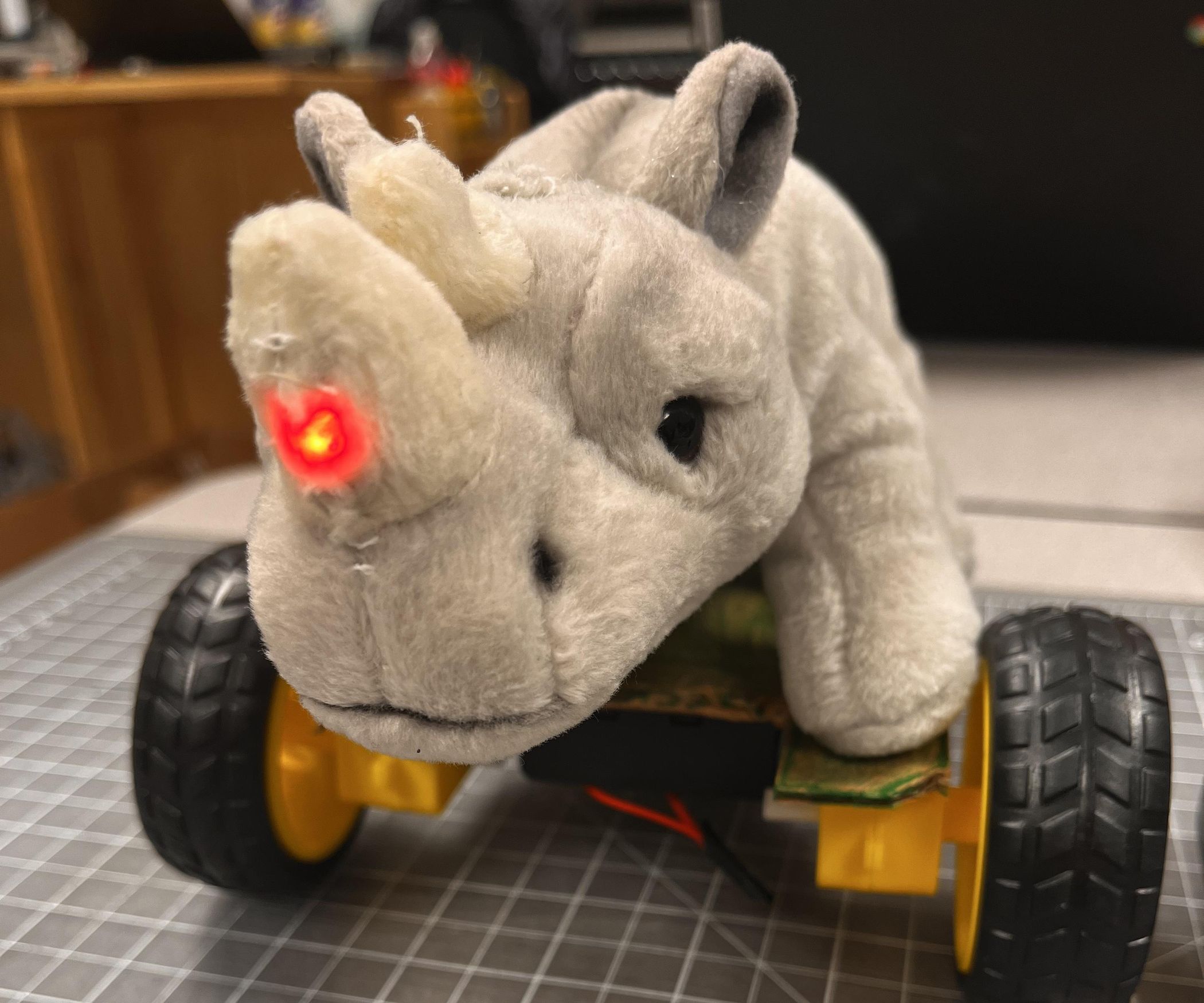 Rudolph the Red-Nosed RhinoCeros : 5 Steps (with Pictures) - Instructables