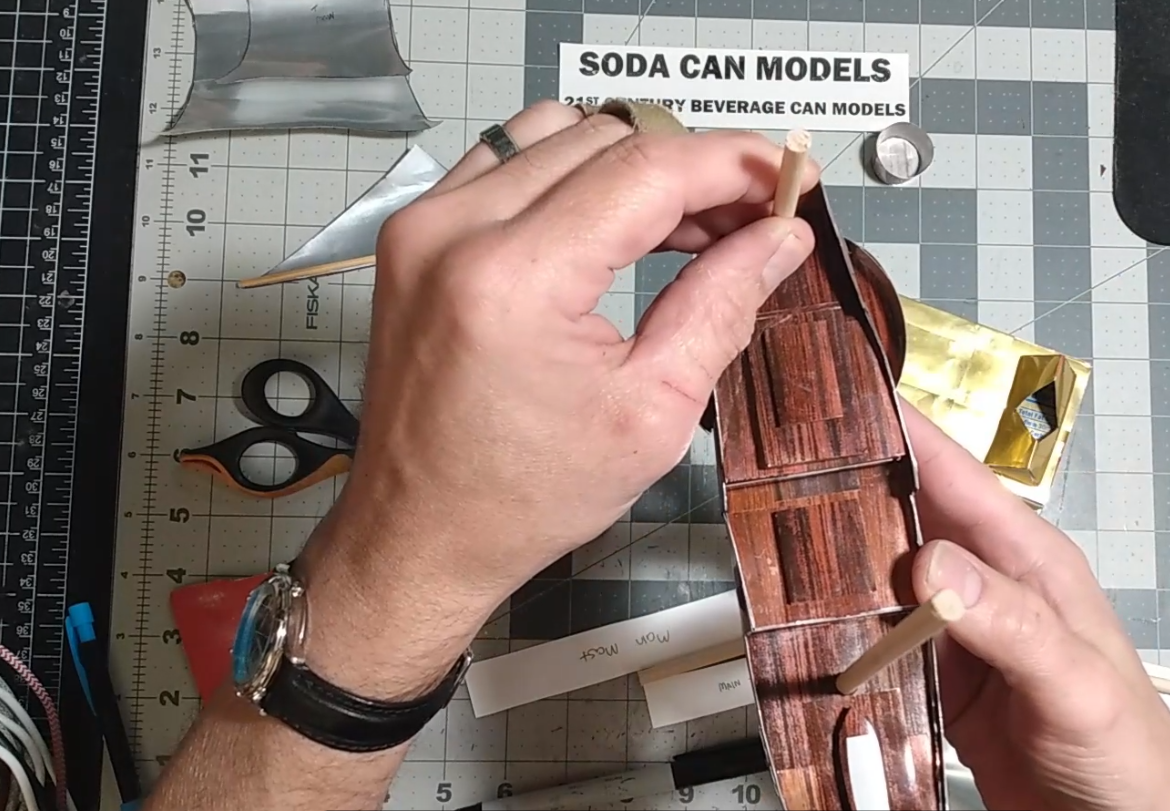 Float Your Soda Can Boat! DIY Sailing Ship Made From Soda Cans! : 15 ...