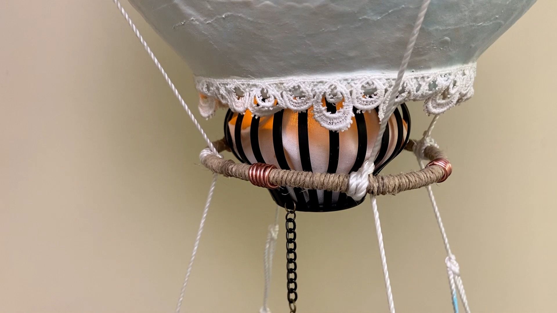 Hanging Hot Air Balloon Sculpture : 9 Steps (with Pictures) - Instructables